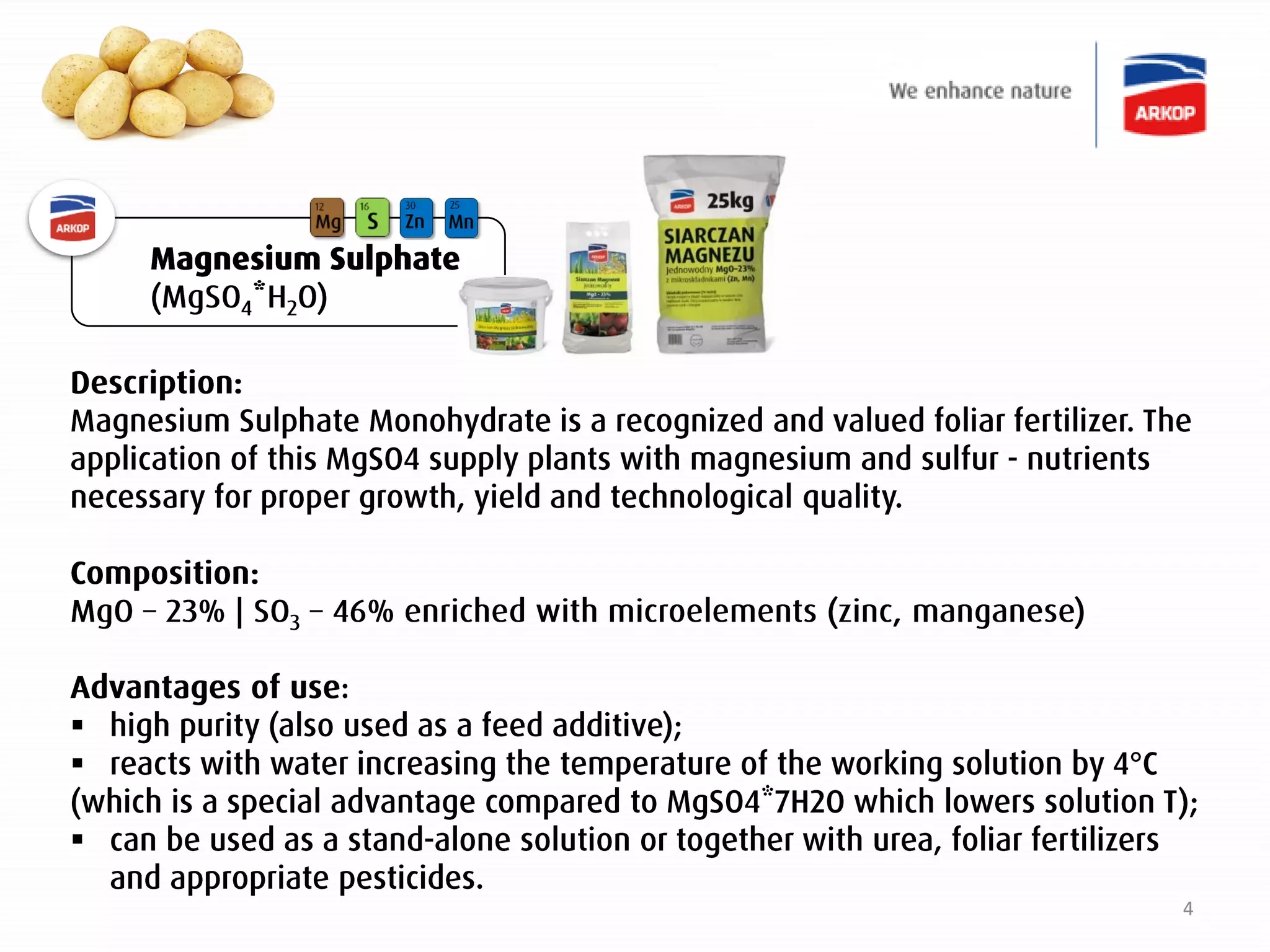Mineral nutrition (fertilizing) program for POTATO | PDF