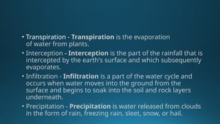 powerpoint presentation about the water cycle | PPT