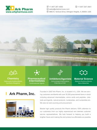 Ark pharm introduction | PDF