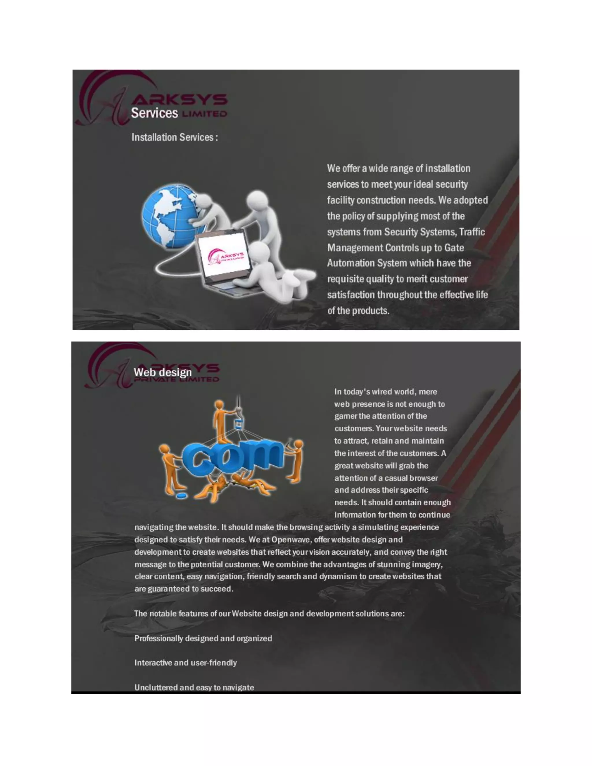 Arksys intro lm | PDF