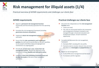 AIFMD Risk Management Services for Private Equity & Real Estate | PDF