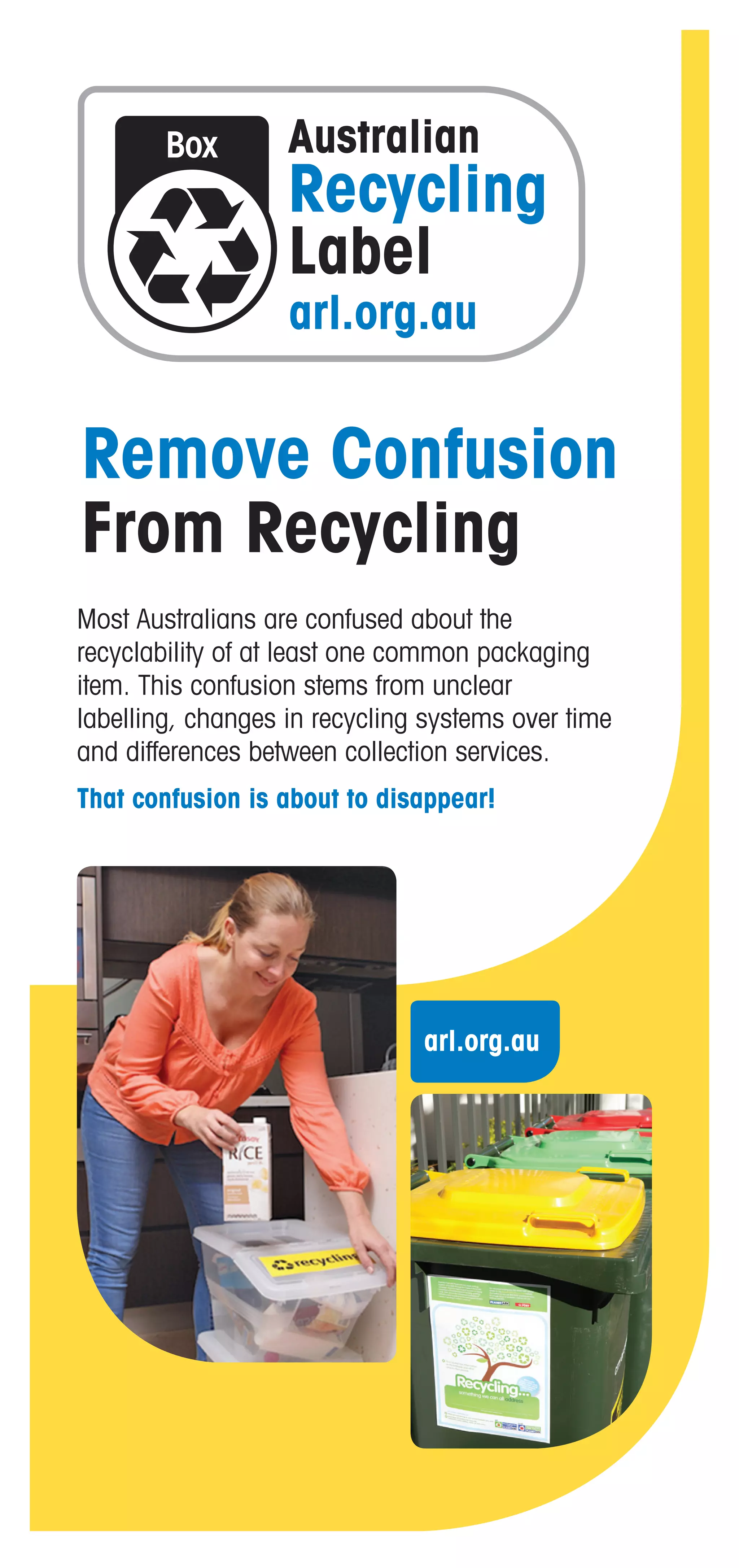 Australian Recycling Label Flyer - Right Label Right Bin | PDF