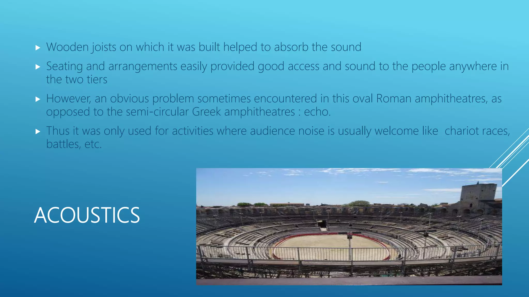 Roman amphitheatres | PPTX
