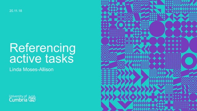 Referencing Active Tasks | PPT