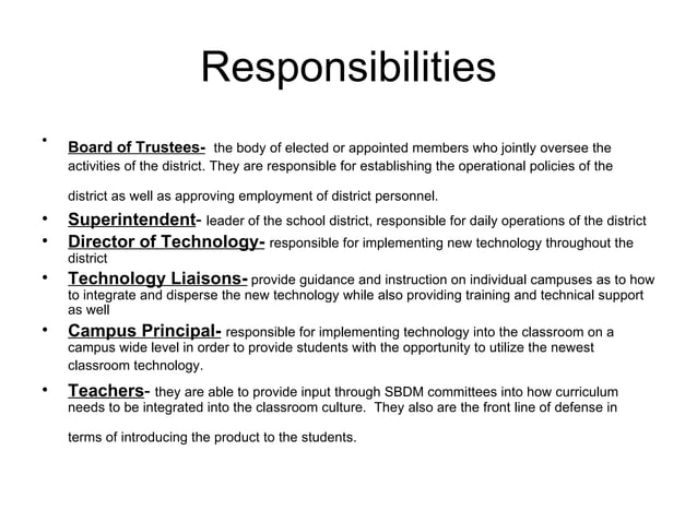 Arlington isd technology flow chart | PPT | Professional School ...