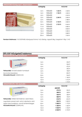 Árlista 2010 augusztus | PDF