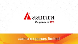 profile presentatiuon of the amra r limited | PPTX