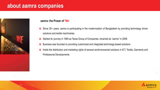 profile presentatiuon of the amra r limited | PPTX