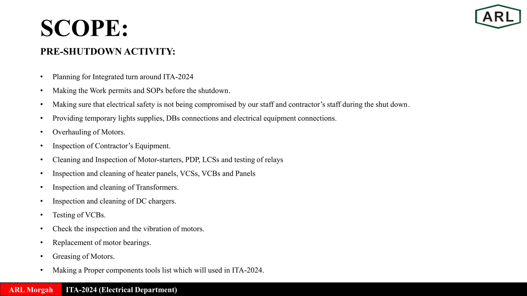 "Electrical Overhaul: Powering Efficiency in Refinery Turnarounds" | PDF