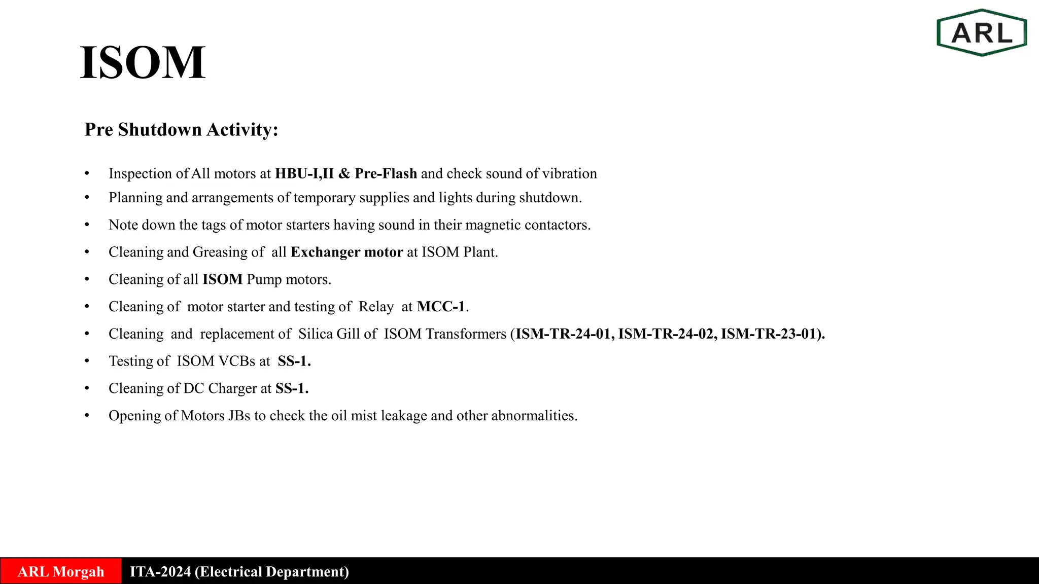 "Electrical Overhaul: Powering Efficiency in Refinery Turnarounds" | PDF | Home Appliances ...