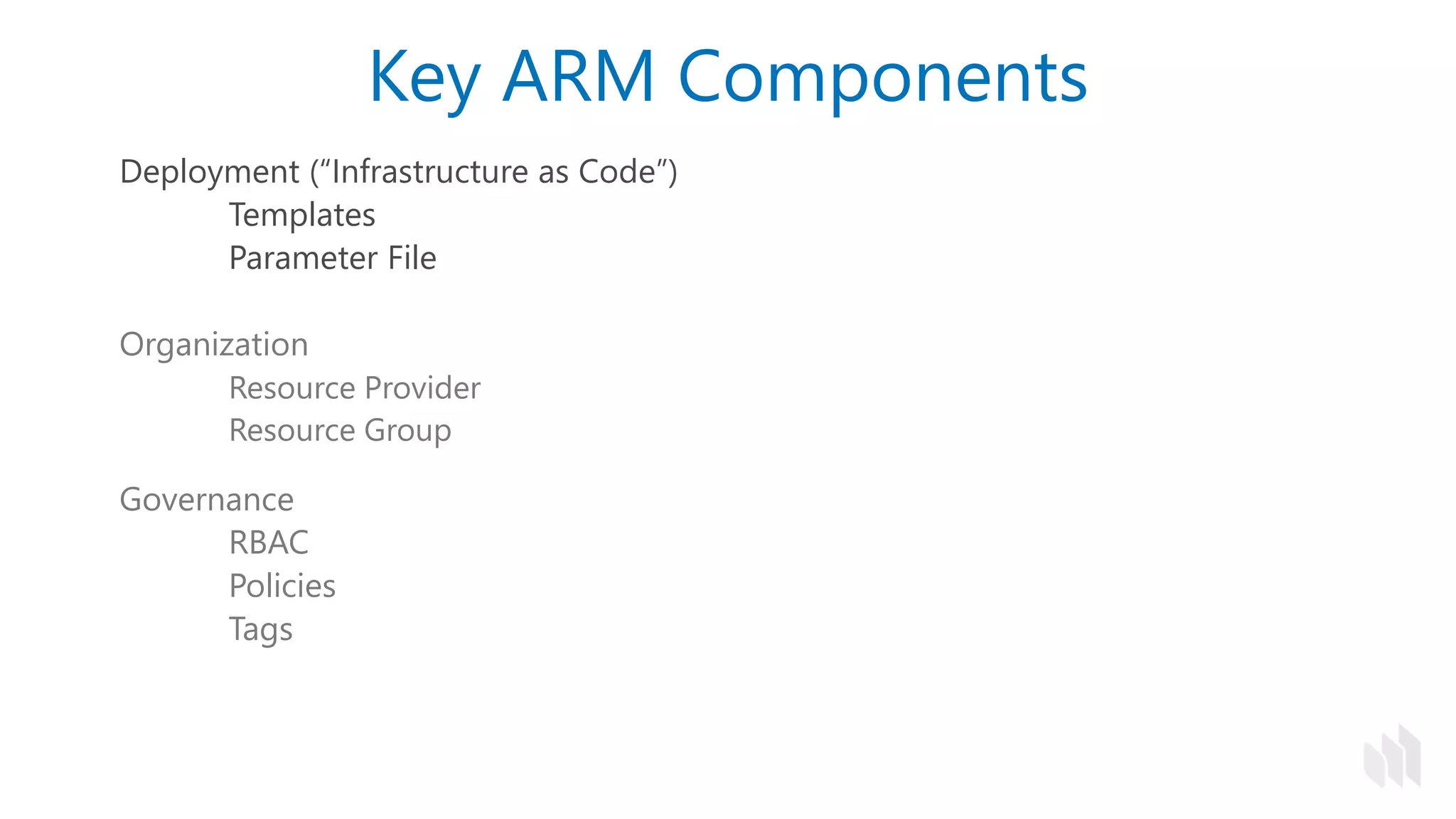 Azure and DevOps: ARM & ARM | PPT