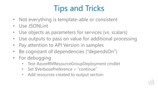Azure and DevOps: ARM & ARM | PPT