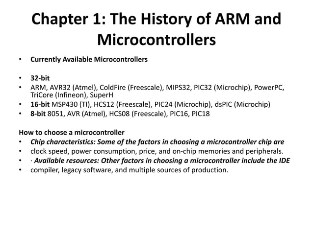 arm.pptx | Programming Languages | Computing