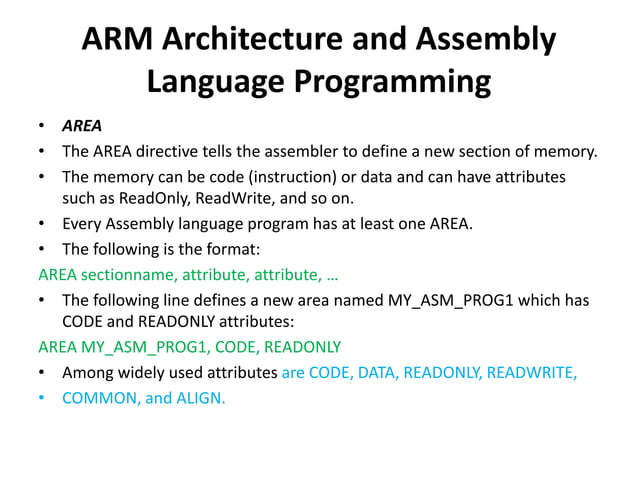 arm.pptx | Programming Languages | Computing
