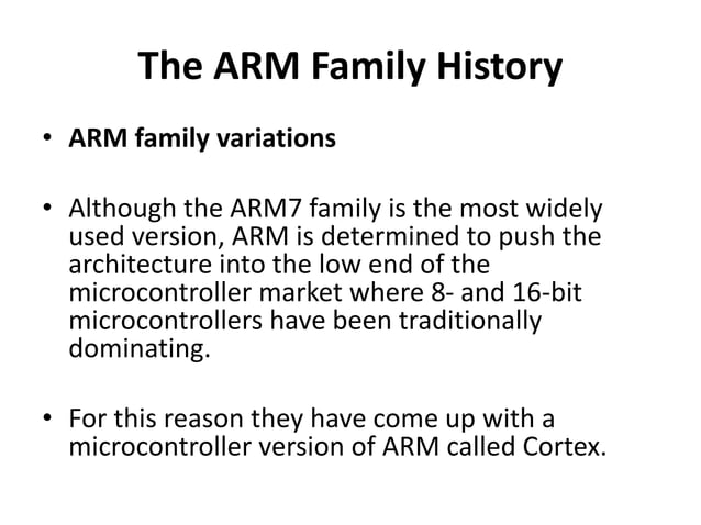 arm.pptx | Programming Languages | Computing