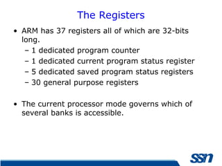 ARM-Introduction, registers and processor states.ppt