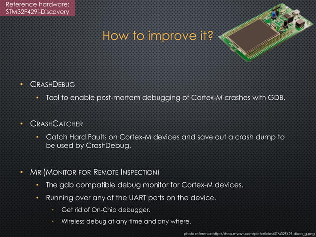 ARM uVisor Debug Refinement Project(debugging facility improvements) | PPT