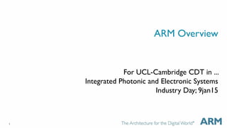 ARM Overview | PDF