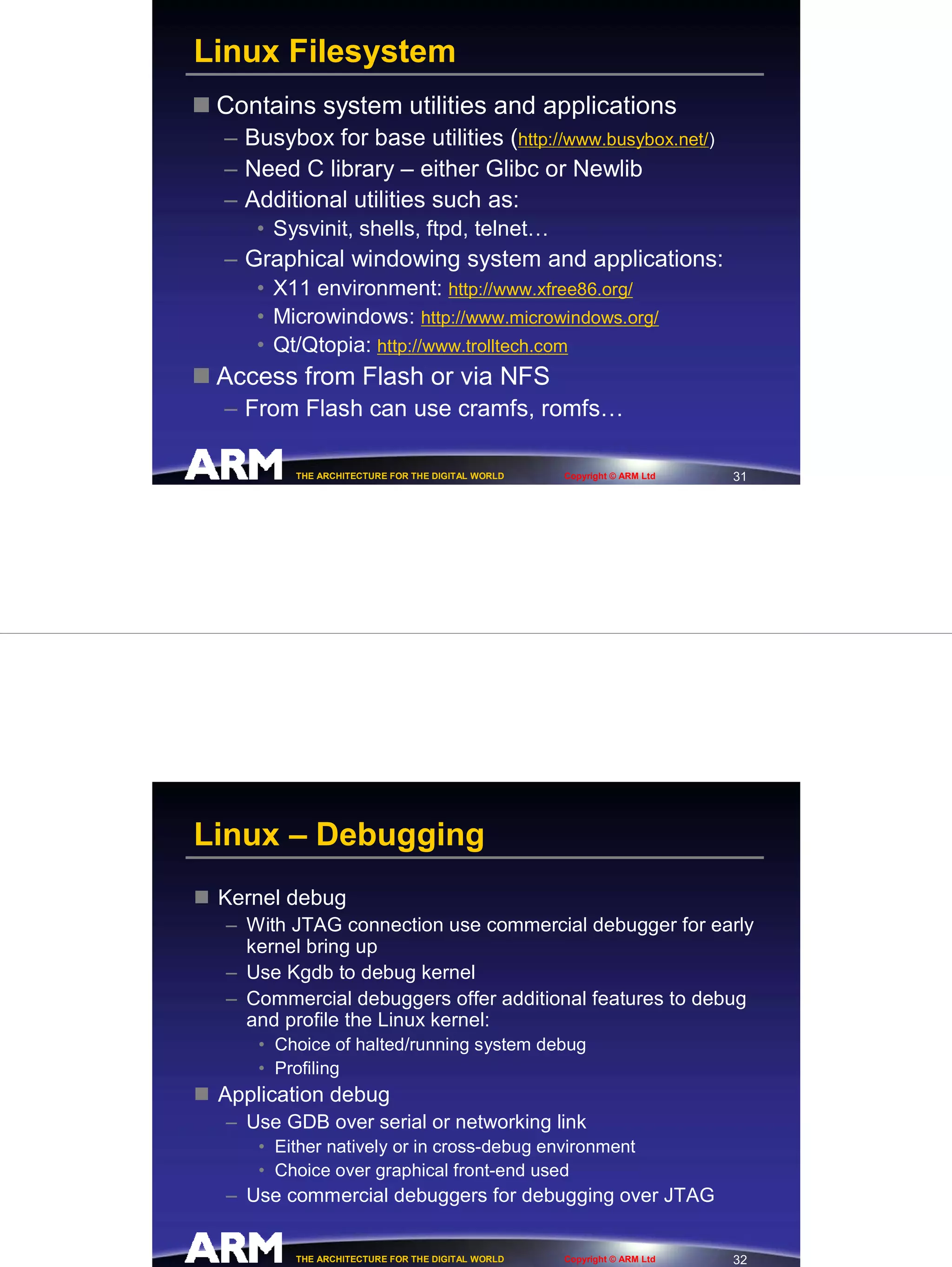 Porting linux on ARM | PDF