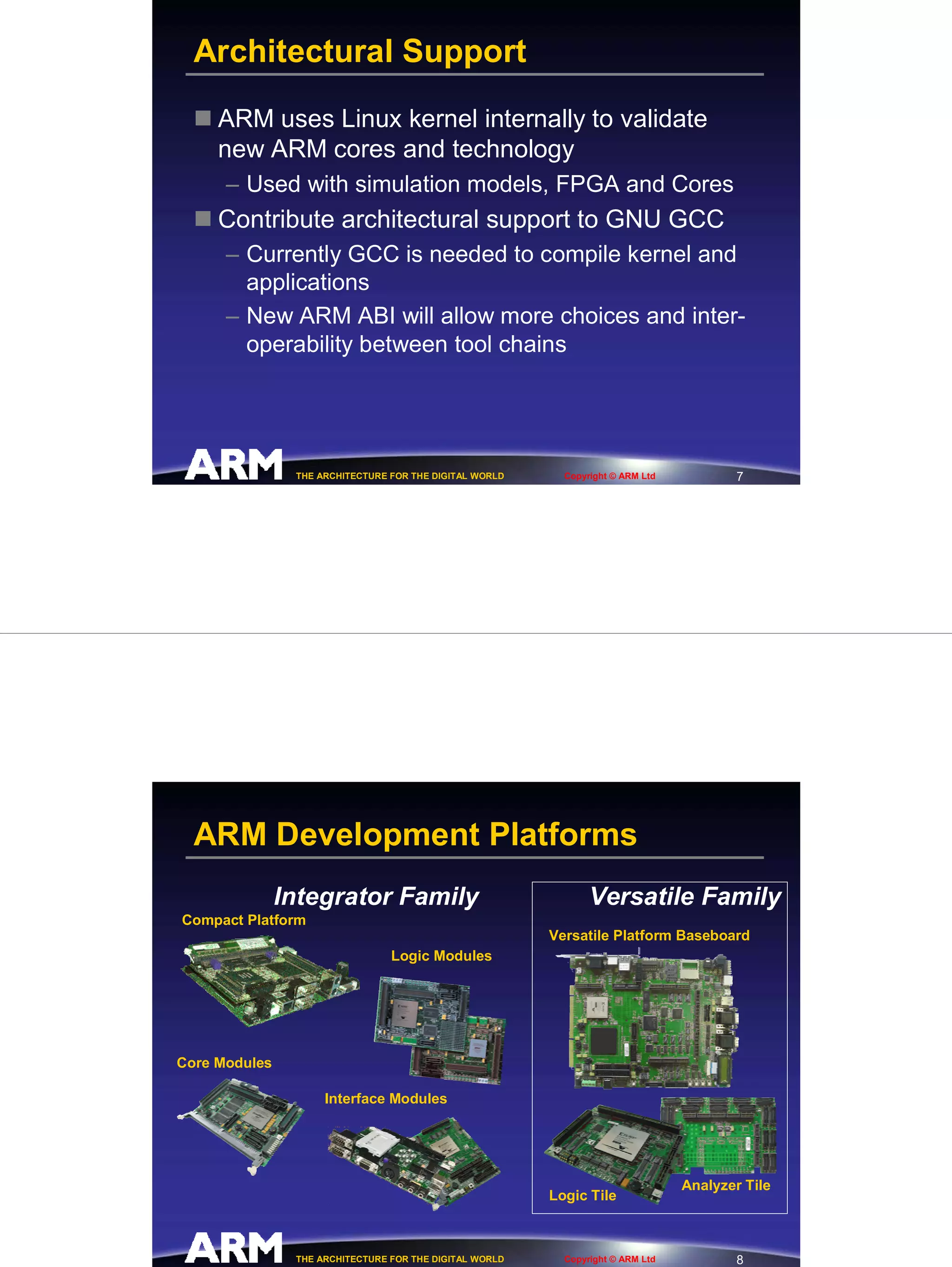 Porting linux on ARM | PDF