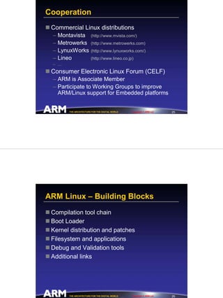 Porting linux on ARM | PDF