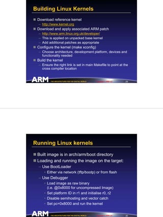 Porting linux on ARM | PDF