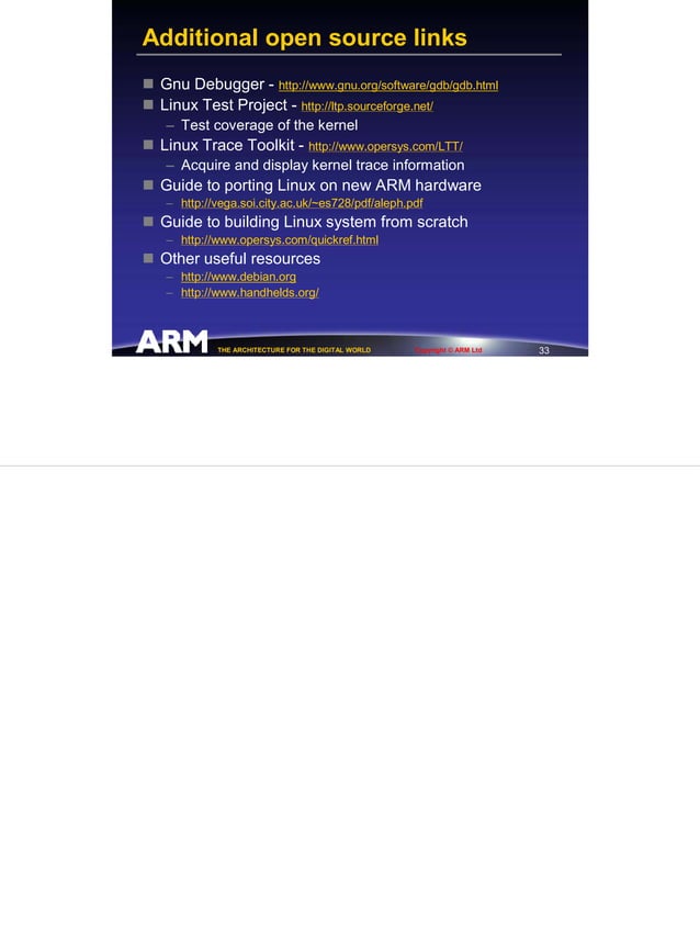 Porting linux on ARM | PDF