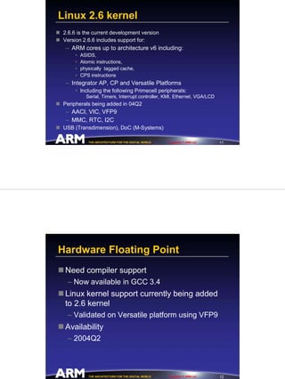 Porting linux on ARM | PDF