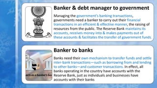 Reserve bank of India | PPTX