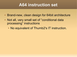 ARM 64bit has come! | PDF