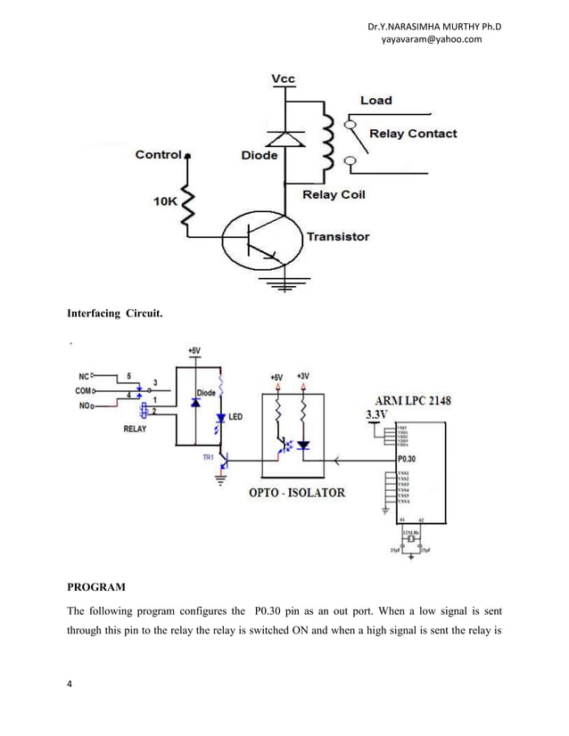 Arm7 Interfacing Examples Pdf