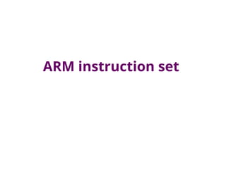 ARM7_Architecture.ppt, RISC-processor core | PPT