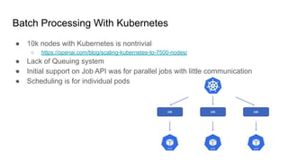 Armada: Batch Workloads Across 10s of Kubernetes Clusters | PDF