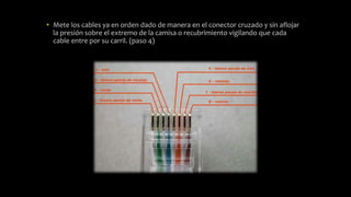 Armado de un cable para red RJ45 | PPTX