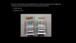 Armado de un cable para red RJ45 | PPTX