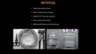 Armado de un cable para red RJ45 | PPTX