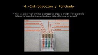 Armado de un cable para red RJ45 | PPTX