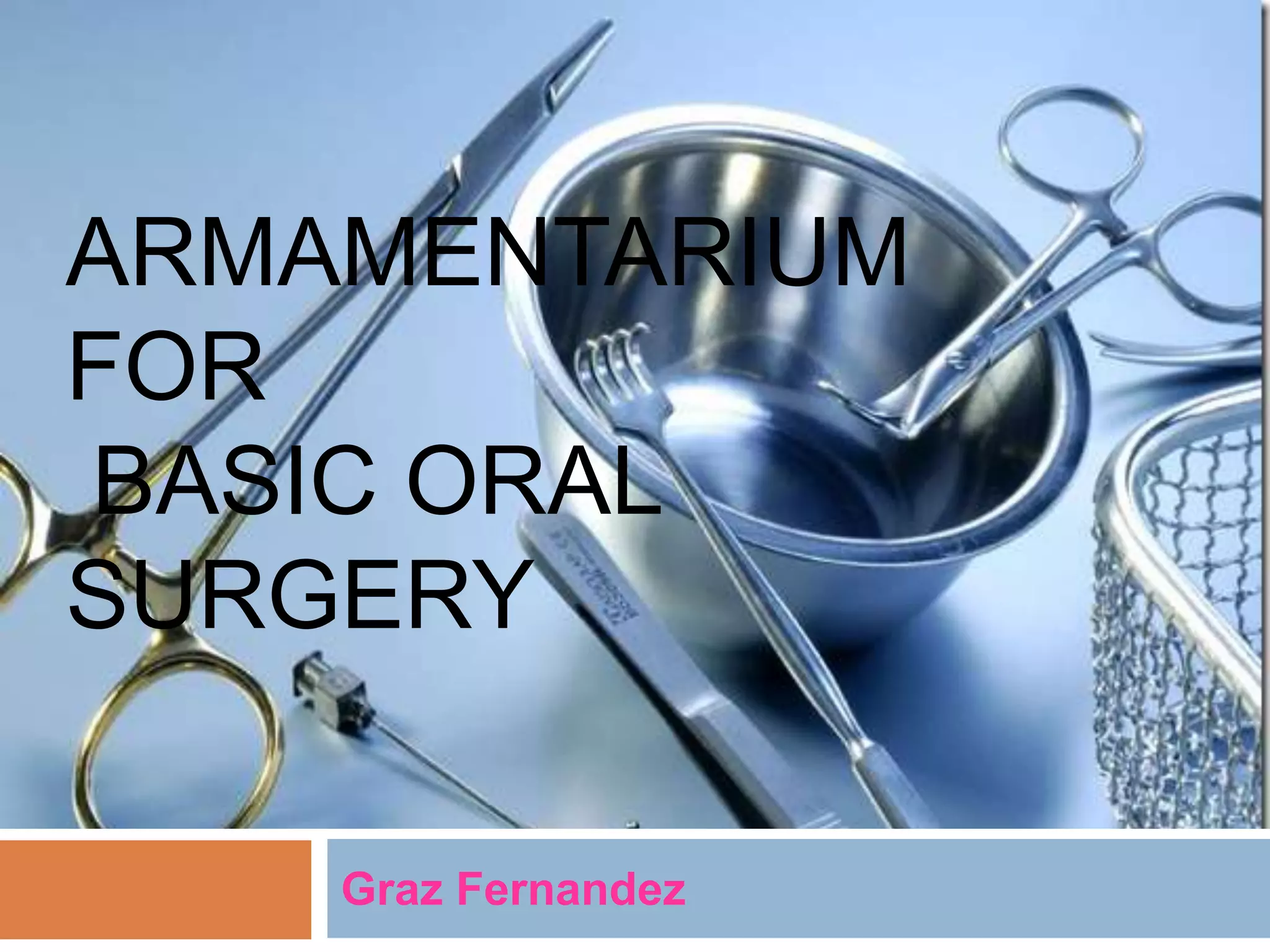 Instruments for Oral Surgery | PPT