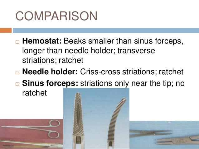 Armamentarium for basic oral surgery