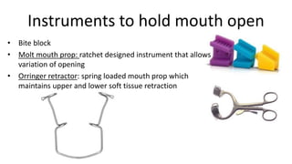 Armamentarium in implantology | PPTX
