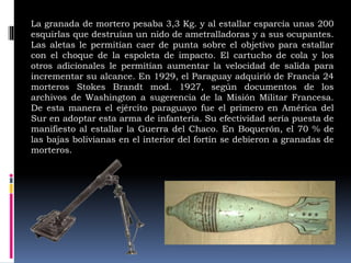 Armamentos y Pertrechos de la Guerra del Chaco.ppt