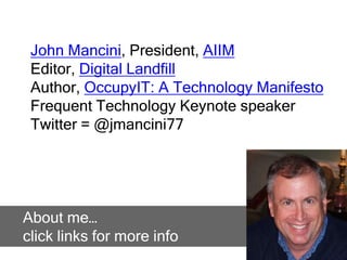 Big data and the challenge of extreme information | PPT