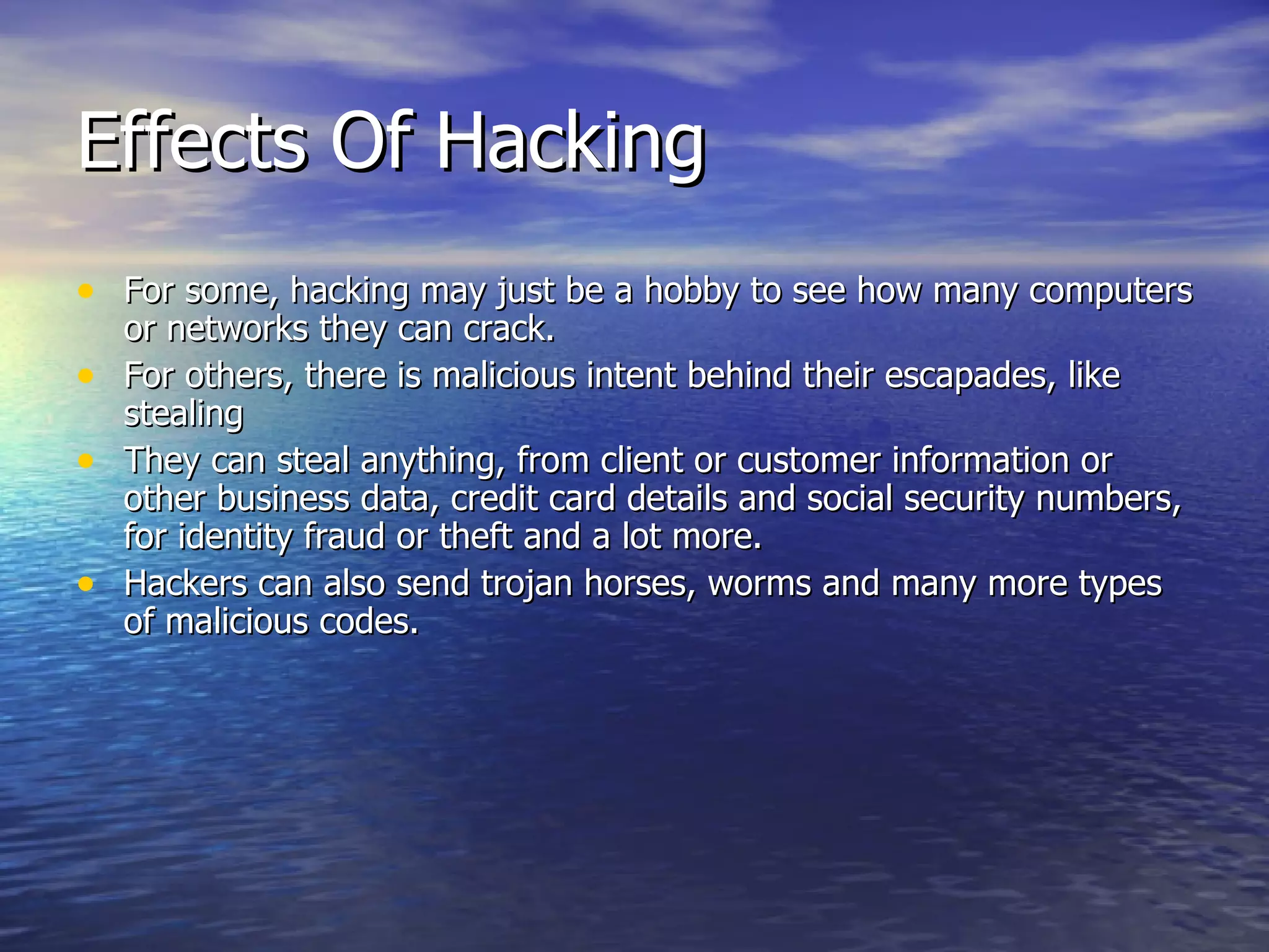 Armand Hacking | PPT