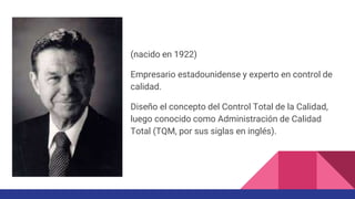 Armand vallin feigenbaum (control total de calidad) (1) | PPTX
