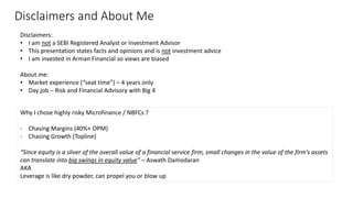 Microfinance - Arman Financial Services | PPT