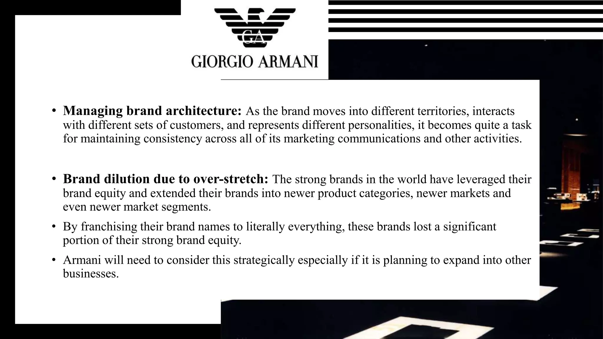 COMPLETE IN DEPTH STUDY ABOUT THE BRAND ARMANI | PPTX