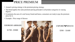 COMPLETE IN DEPTH STUDY ABOUT THE BRAND ARMANI | PPTX