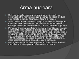 Arma nucleara | PPT