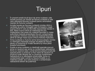 Arma nucleara | PPTX