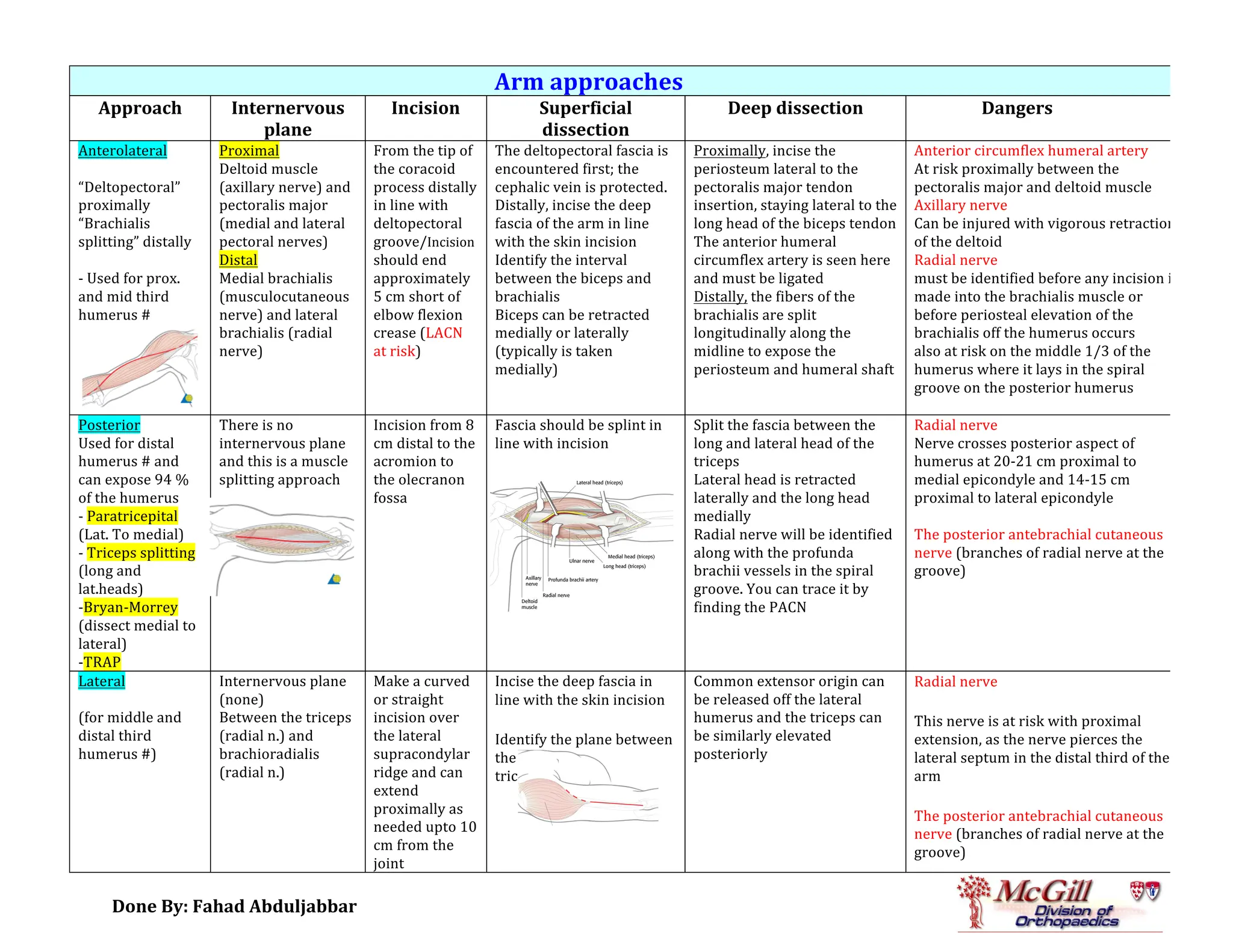 Arm approaches for the management of fracture | PDF
